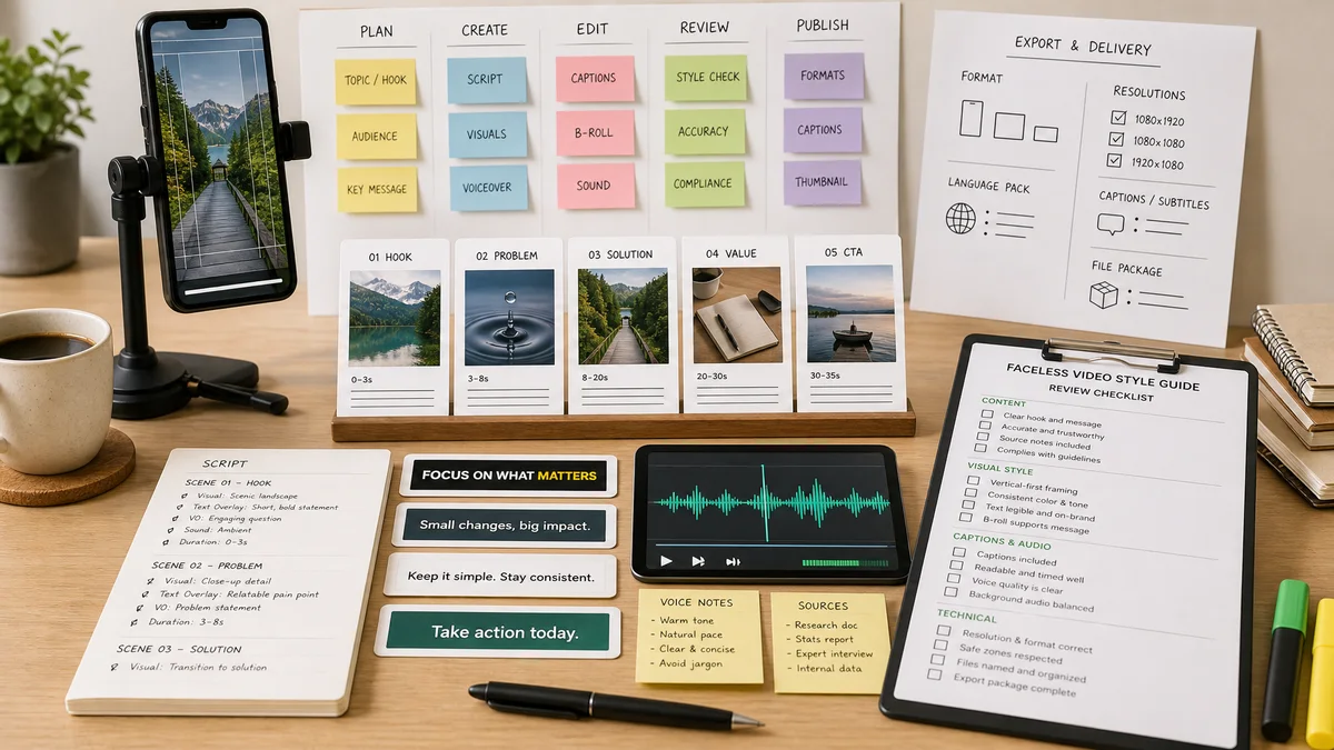 Faceless Video Style Guide Guide for Faceless Videos